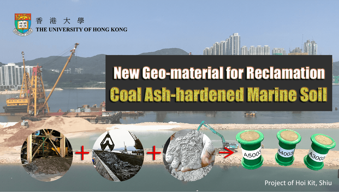 New Geo-material for Reclamation: Coal Ash-hardened Marine Soil ...