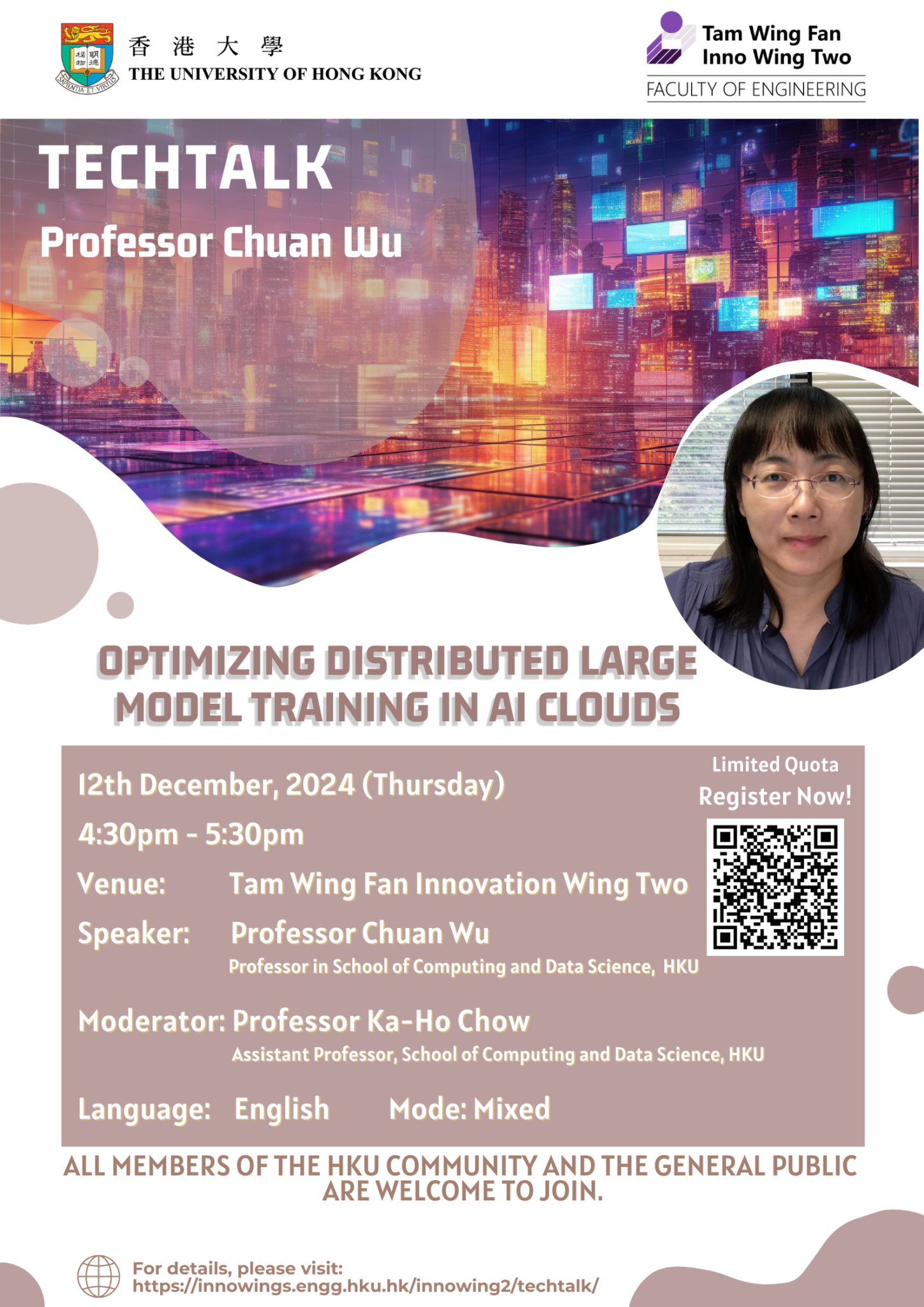 TechTalk – Optimizing Distributed Large Model Training in AI Clouds – Innovation Wing