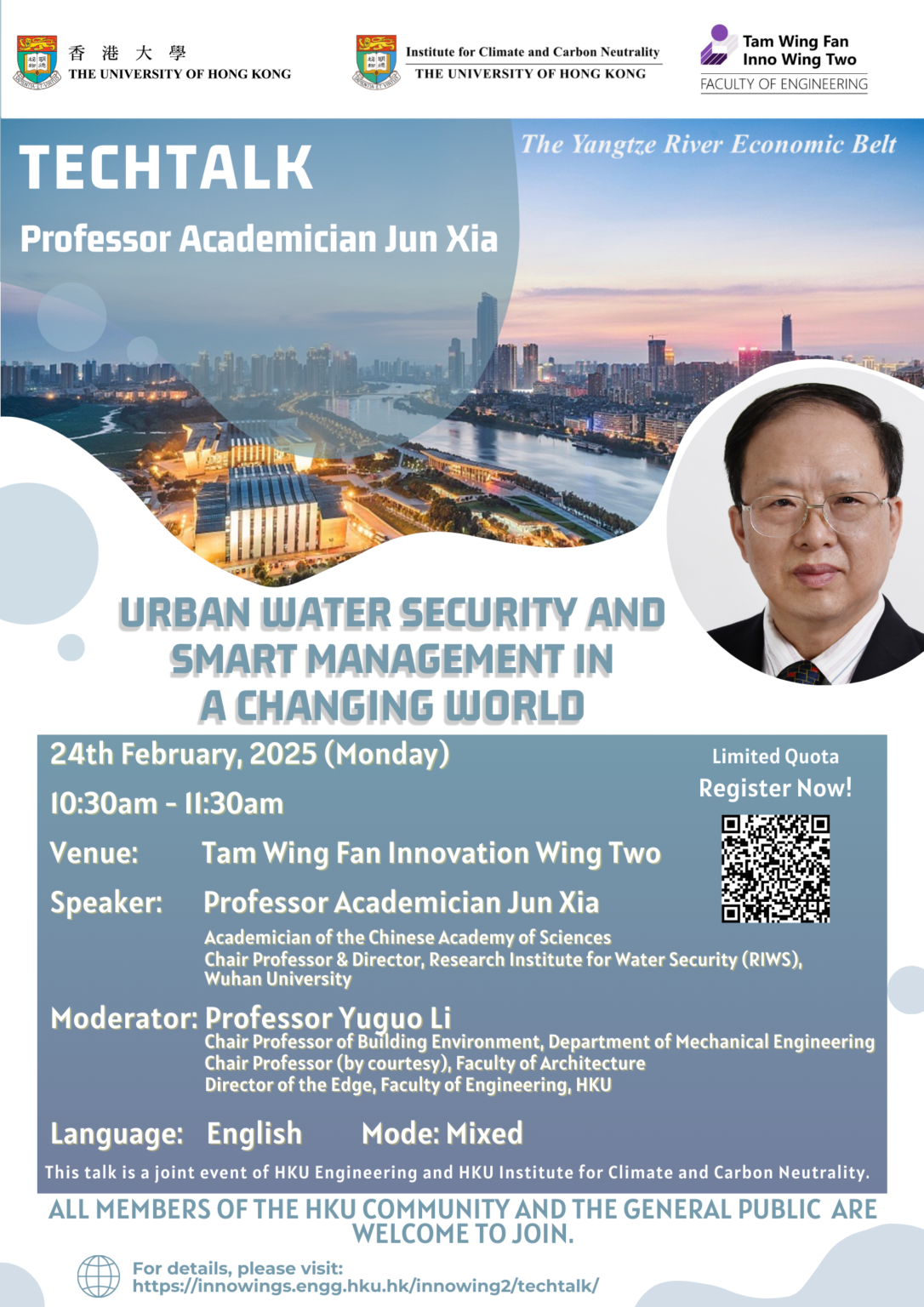 TechTalk – Urban Water Security and Smart Management in a Changing ...